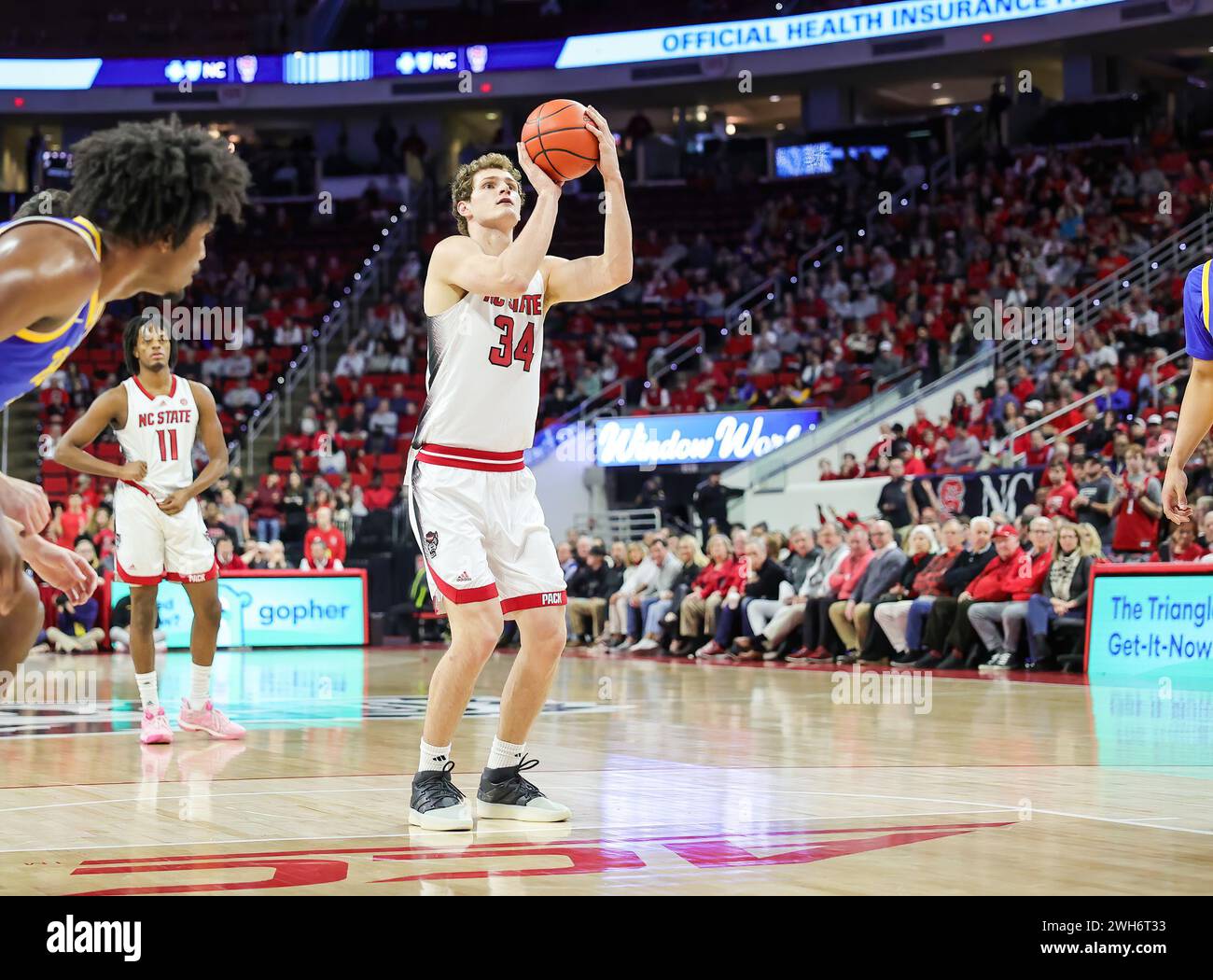 Raleigh, North Carolina, USA. 7th Feb, 2024. North Carolina State ...