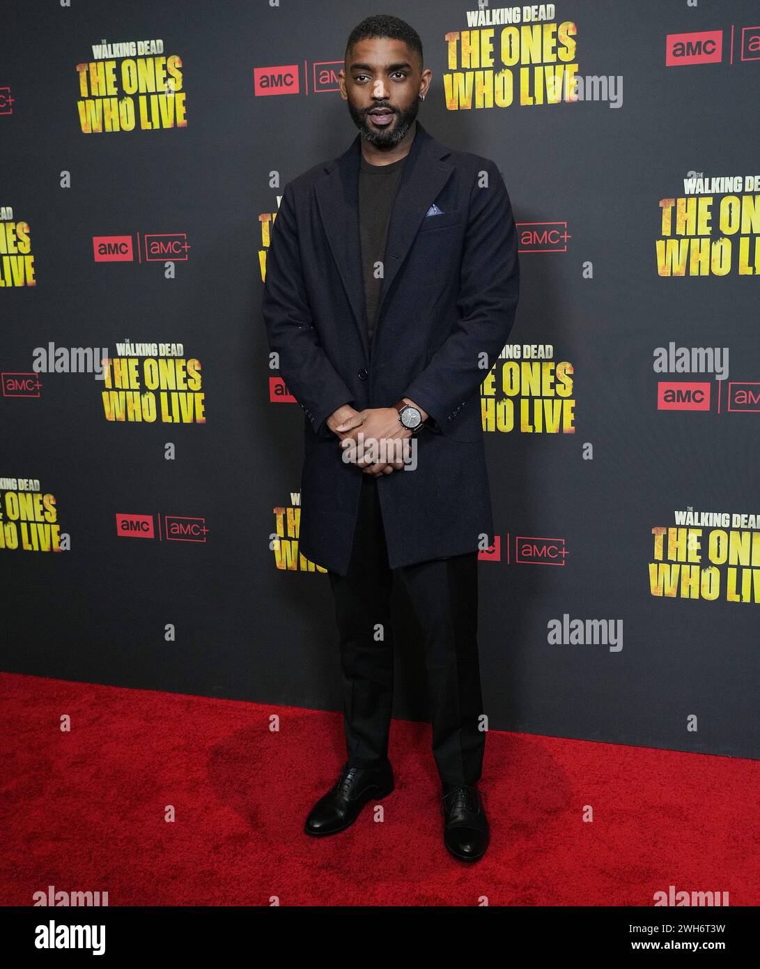 Los Angeles, USA. 07th Feb, 2024. Craig Tate arrives at the THE WALKING ...