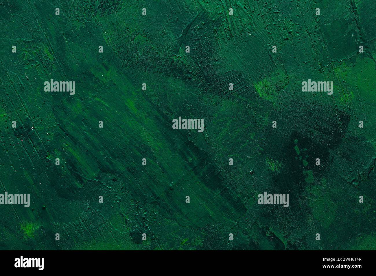 Green oil painted texture with brush strokes visible Stock Photo - Alamy