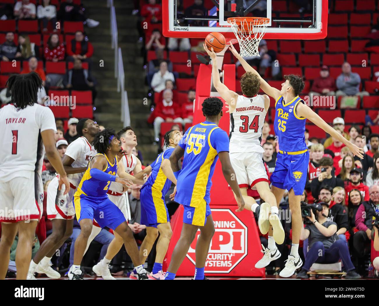 Raleigh, North Carolina, USA. 7th Feb, 2024. North Carolina State ...