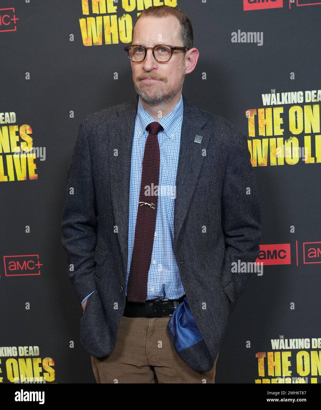 Los Angeles, USA. 07th Feb, 2024. Scott M. Gimple arrives at the THE ...