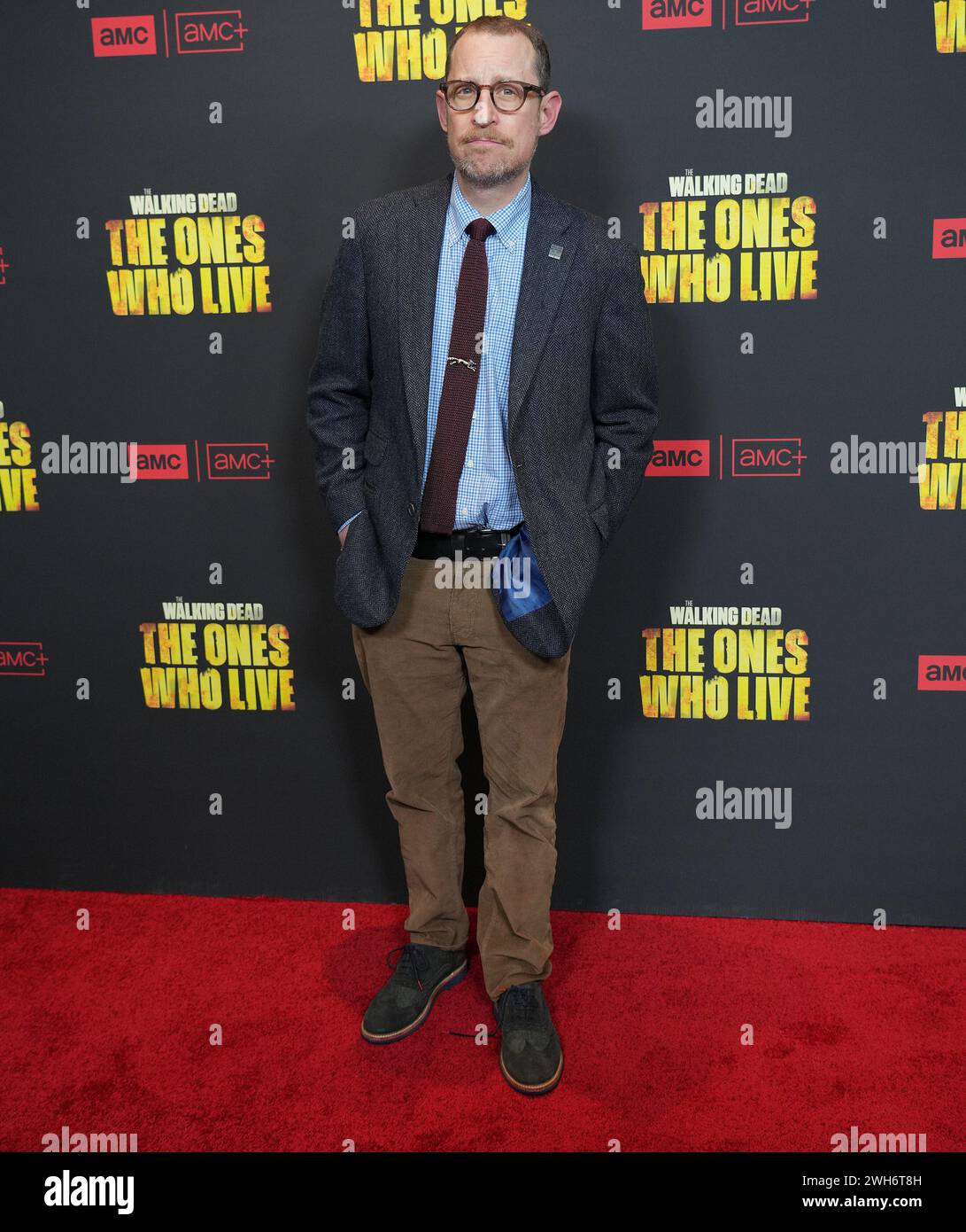 Los Angeles, USA. 07th Feb, 2024. Scott M. Gimple arrives at the THE ...