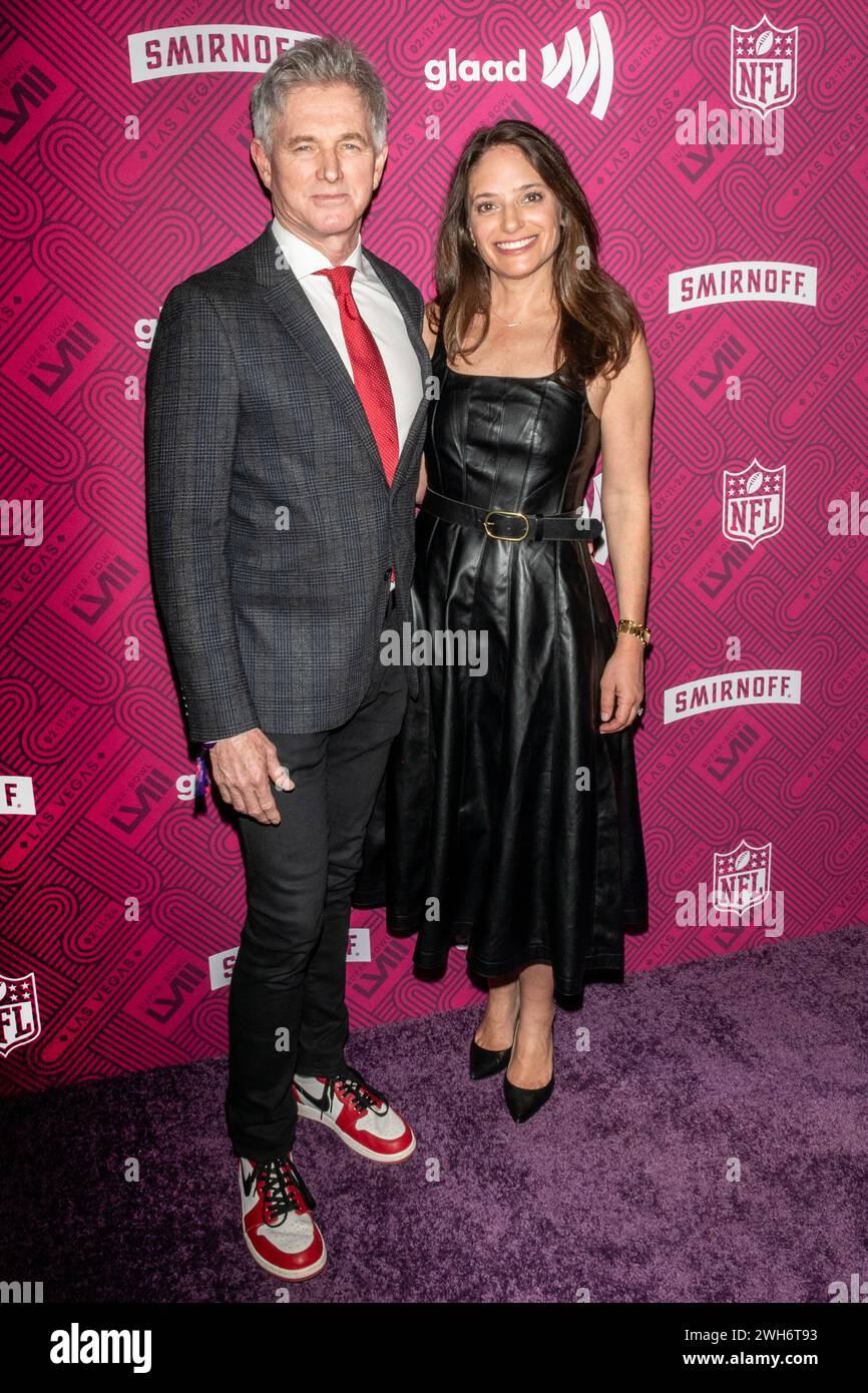 Las Vegas, NV, USA. 7th Feb, 2024. Tim Ellis, Stephanie Ellis at 'A ...