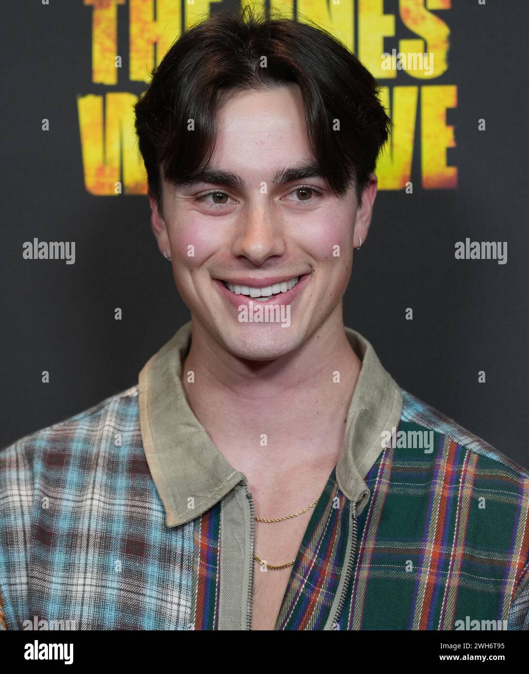 Los Angeles, USA. 07th Feb, 2024. Austin Molino arrives at the THE ...