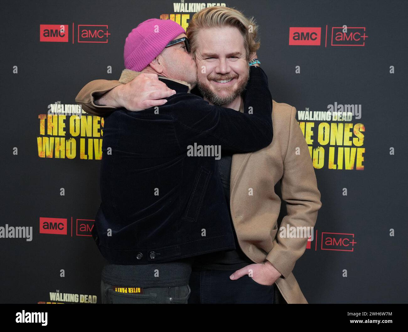 (R-L) Josh McDermitt and Guest at the THE WALKING DEAD: THE ONES WHO ...