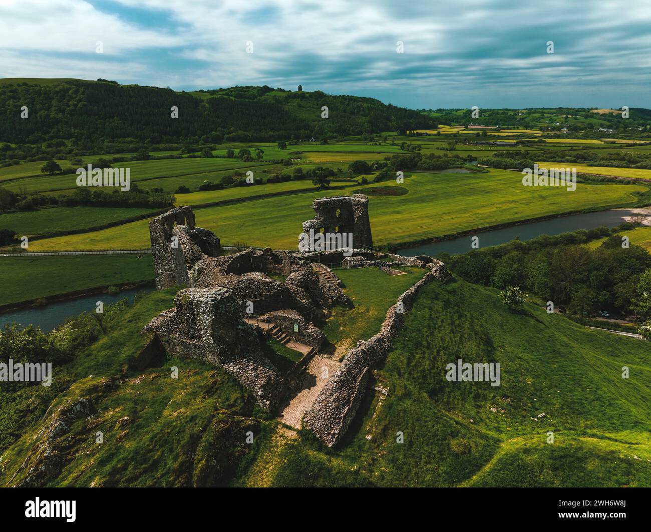 Tywi valley castle hi-res stock photography and images - Alamy