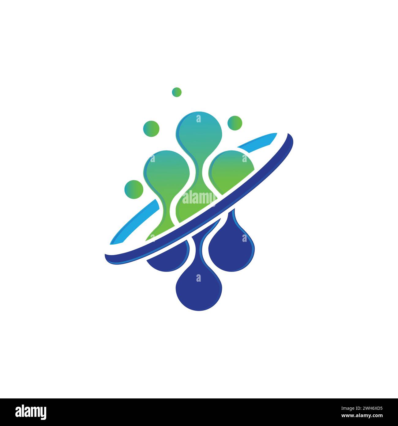 Molecule symbol logo template vector illustration design. science logo ...