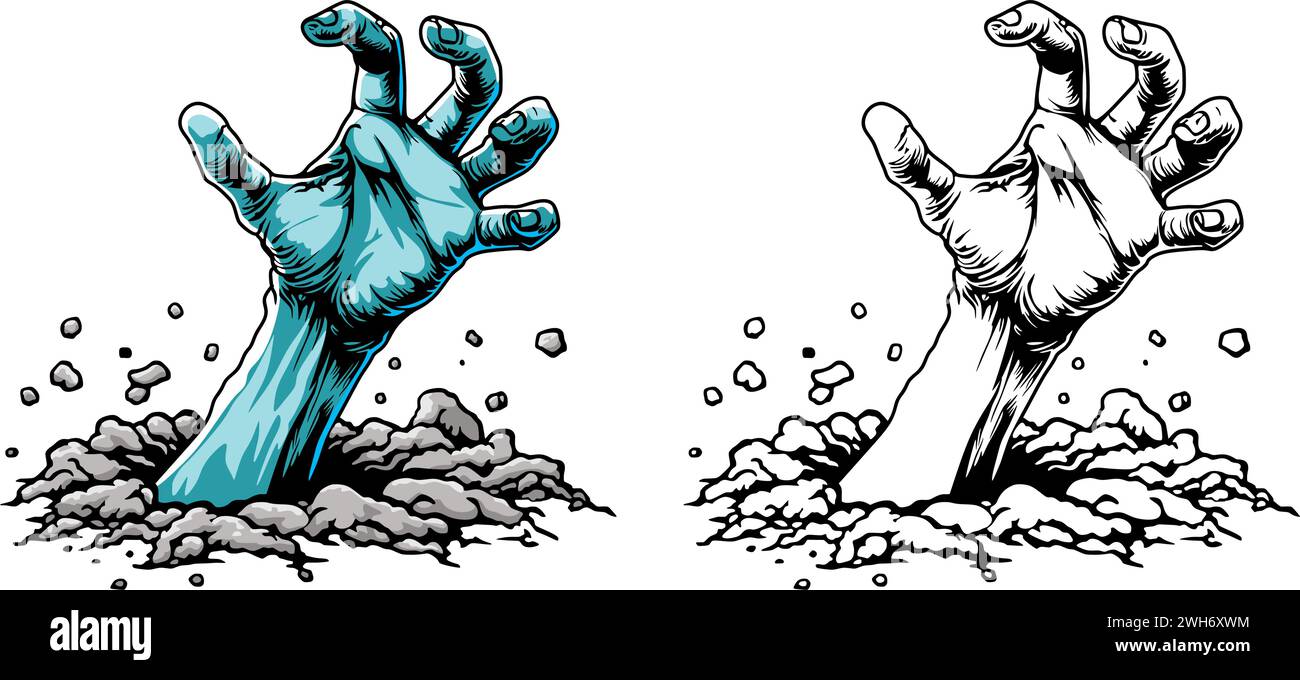 Scary hole in the ground Cut Out Stock Images & Pictures - Alamy