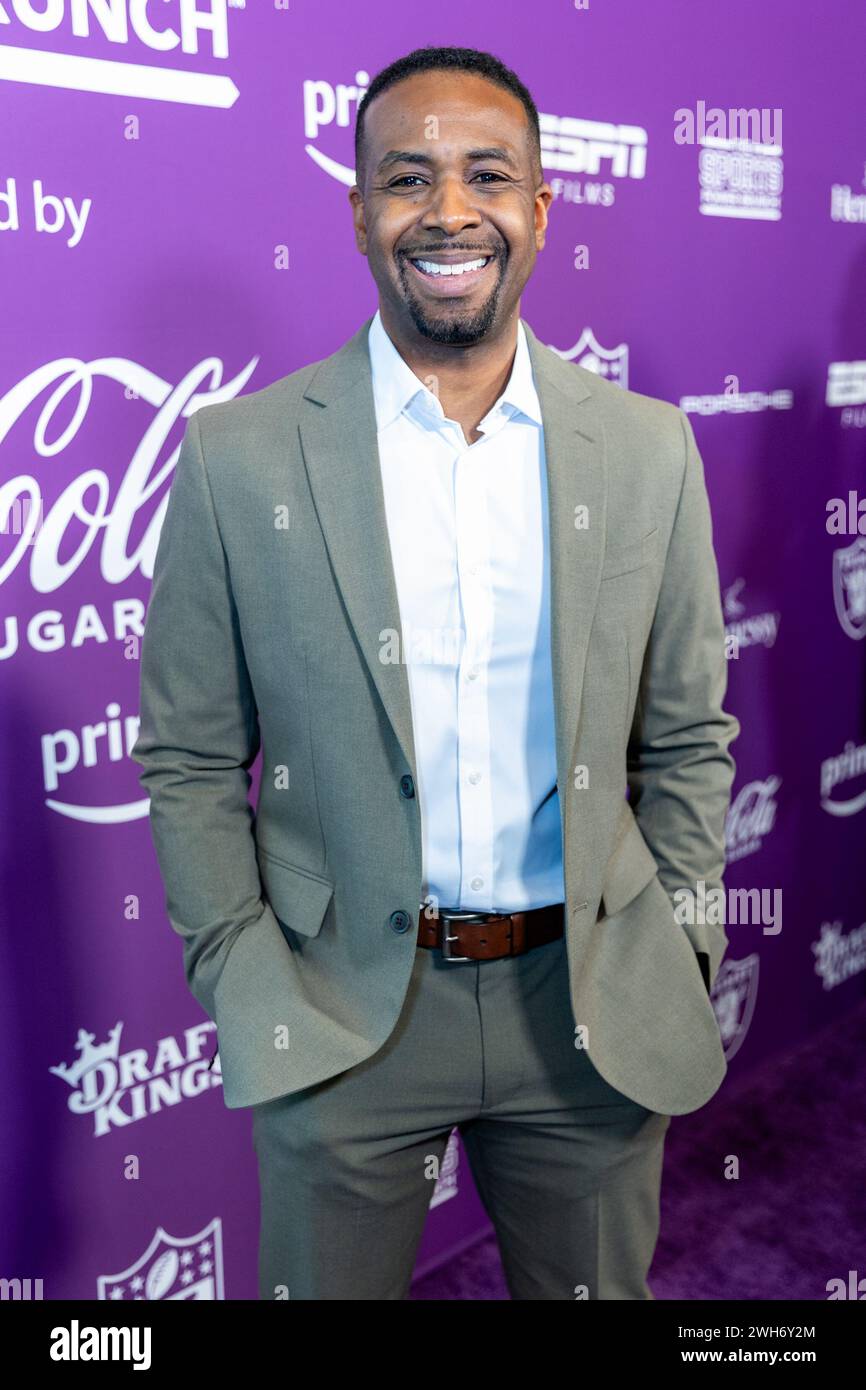 Las Vegas, USA. 07th Feb, 2024. Darrell Booker, Microsoft, attends the 5th Annual Sports Power ...