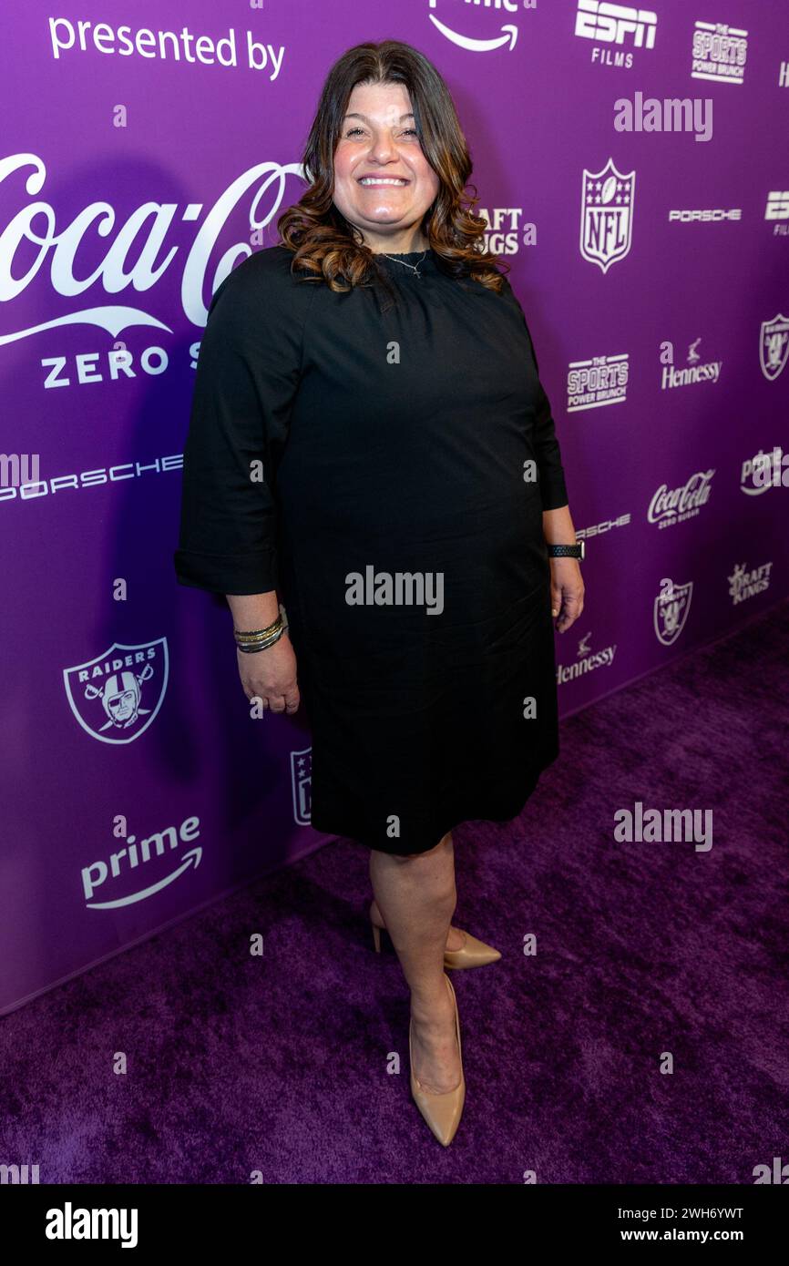 Las Vegas, USA. 07th Feb, 2024. Julia Healey, CEO of Athletes ...