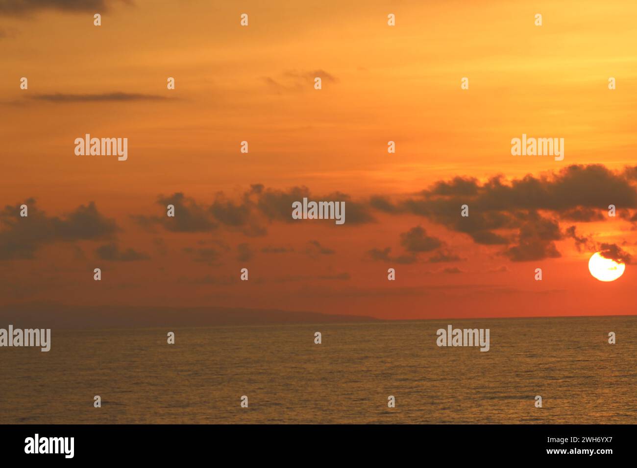 Maria Madre Island Sunset Stock Photo - Alamy