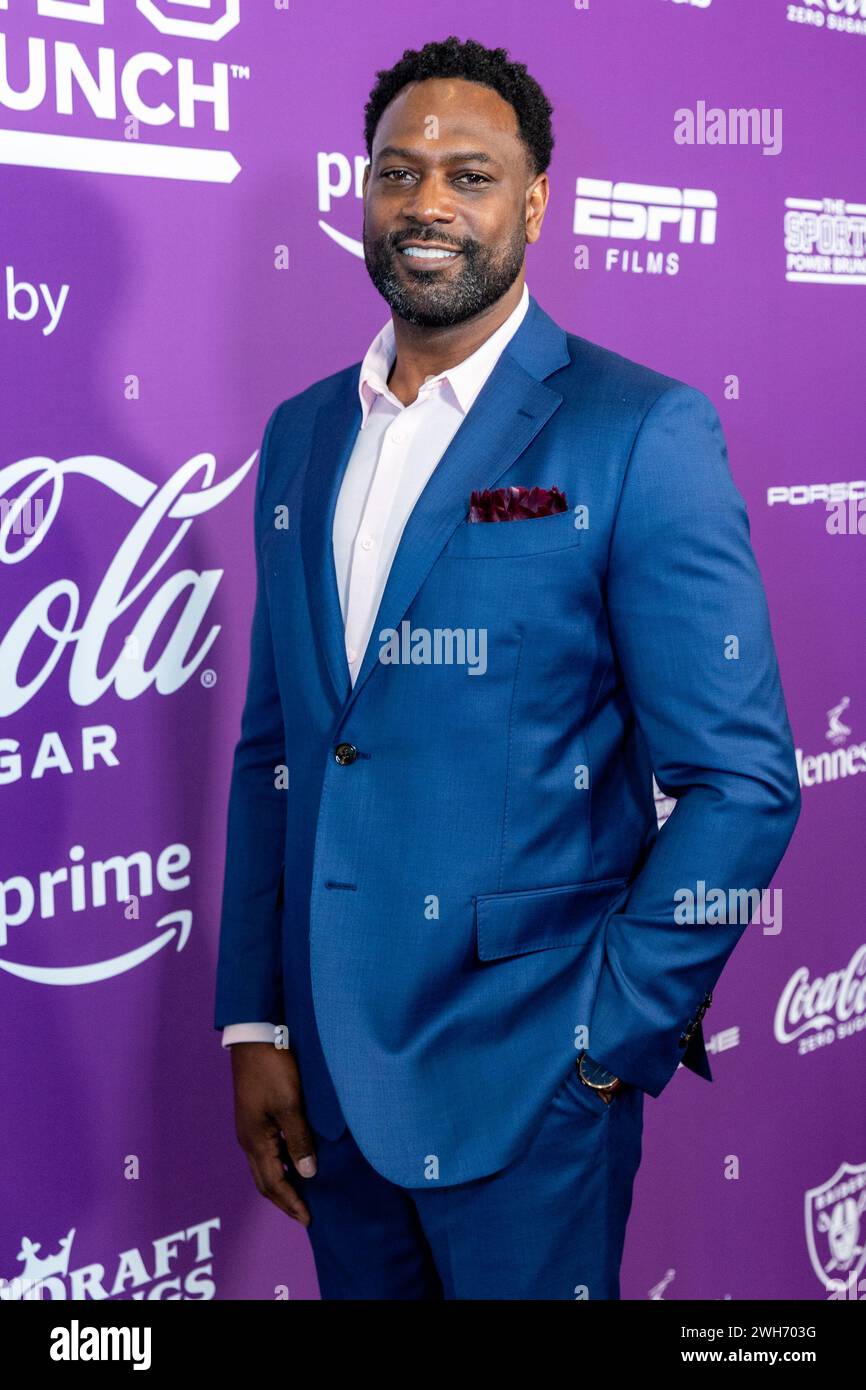Las Vegas, USA. 07th Feb, 2024. Hannibal Navies, Former NFL Player ...