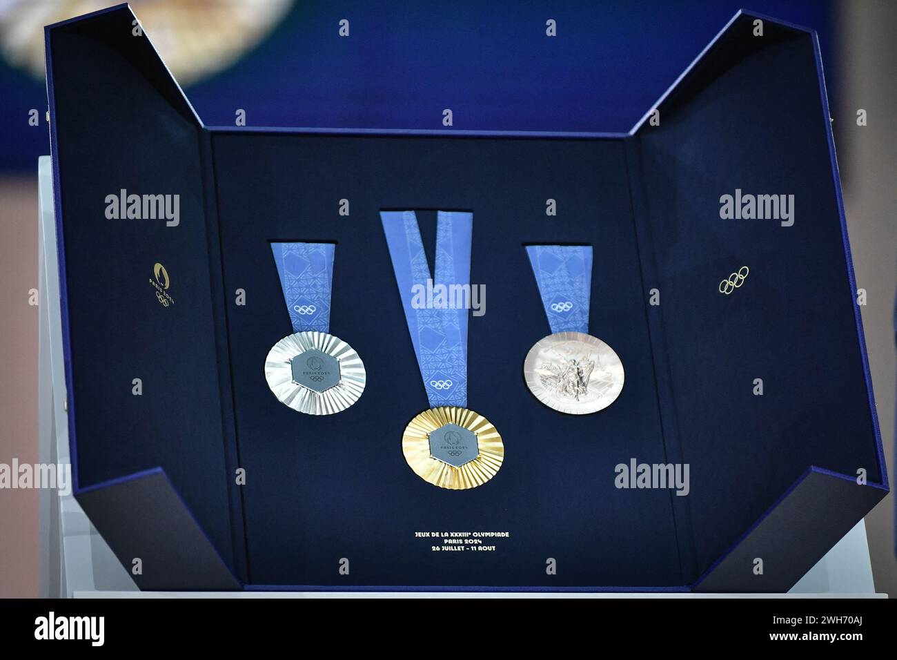 Unveiling of the Paralympic medals for the Paris 2024 Olympic Games ...