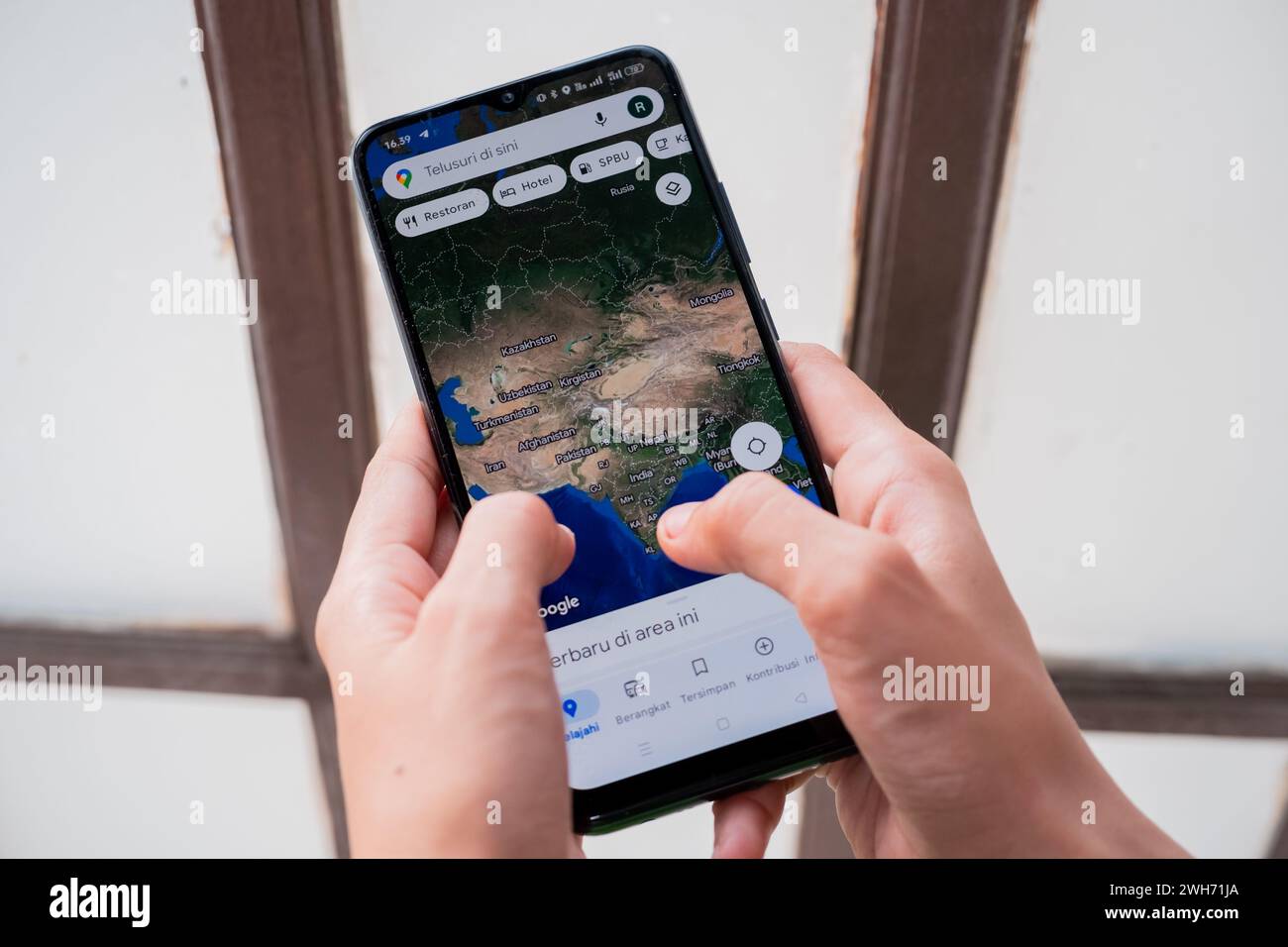 Electronic map hi-res stock photography and images - Alamy