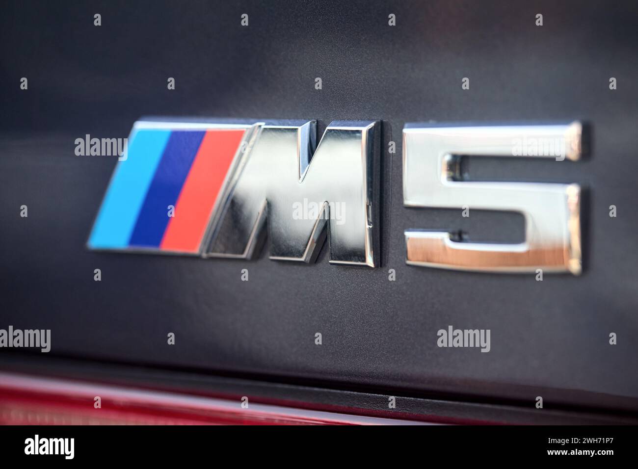 Berlin, Germany - August 20, 2022: Car Detail Shot of BMW E28 M5 1984 ...