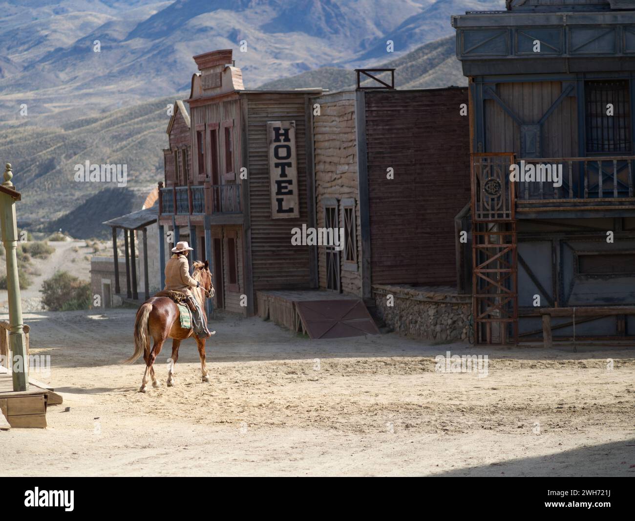 Western re enactment location hi-res stock photography and images - Alamy