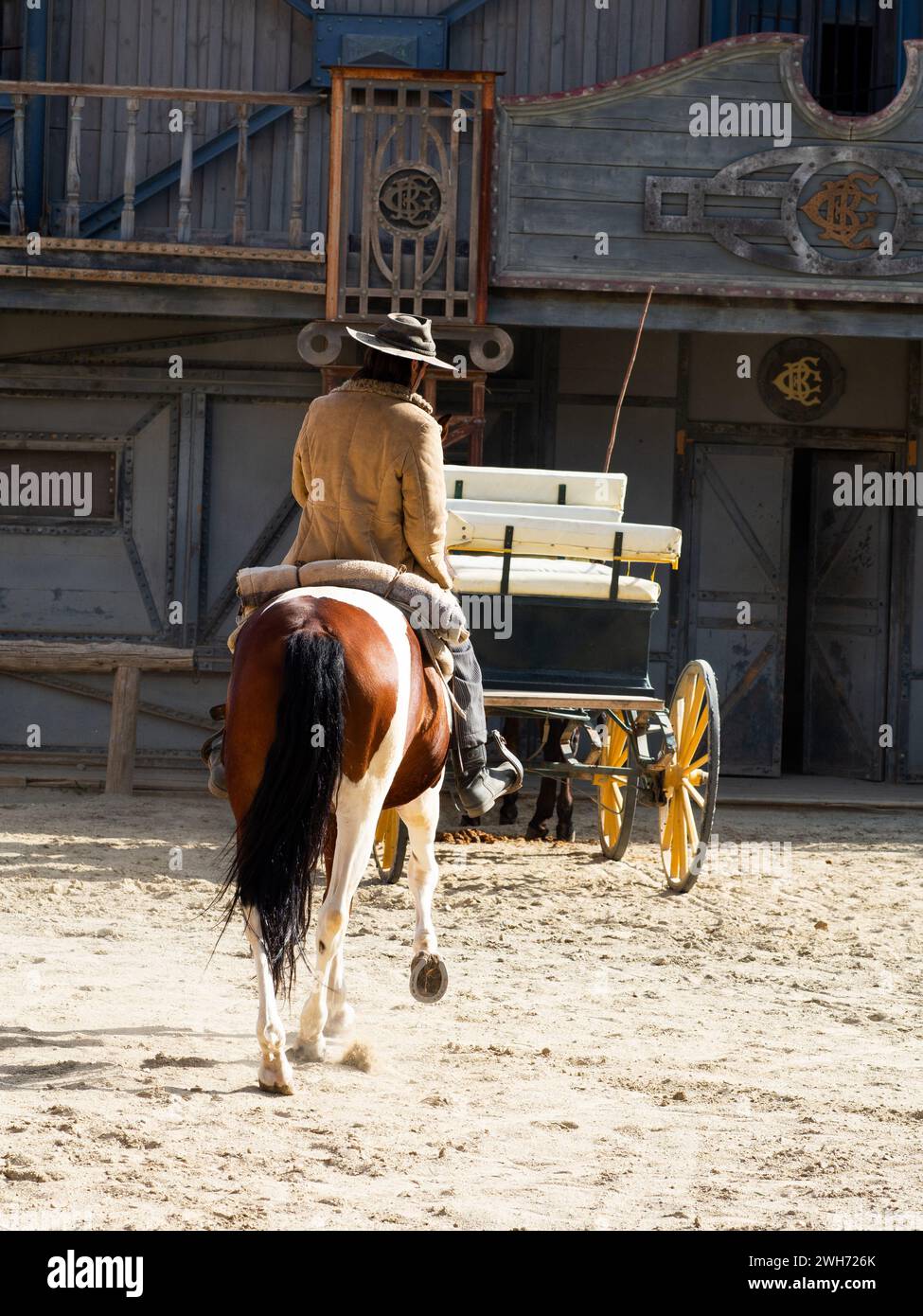 Western re enactment location hi-res stock photography and images - Alamy