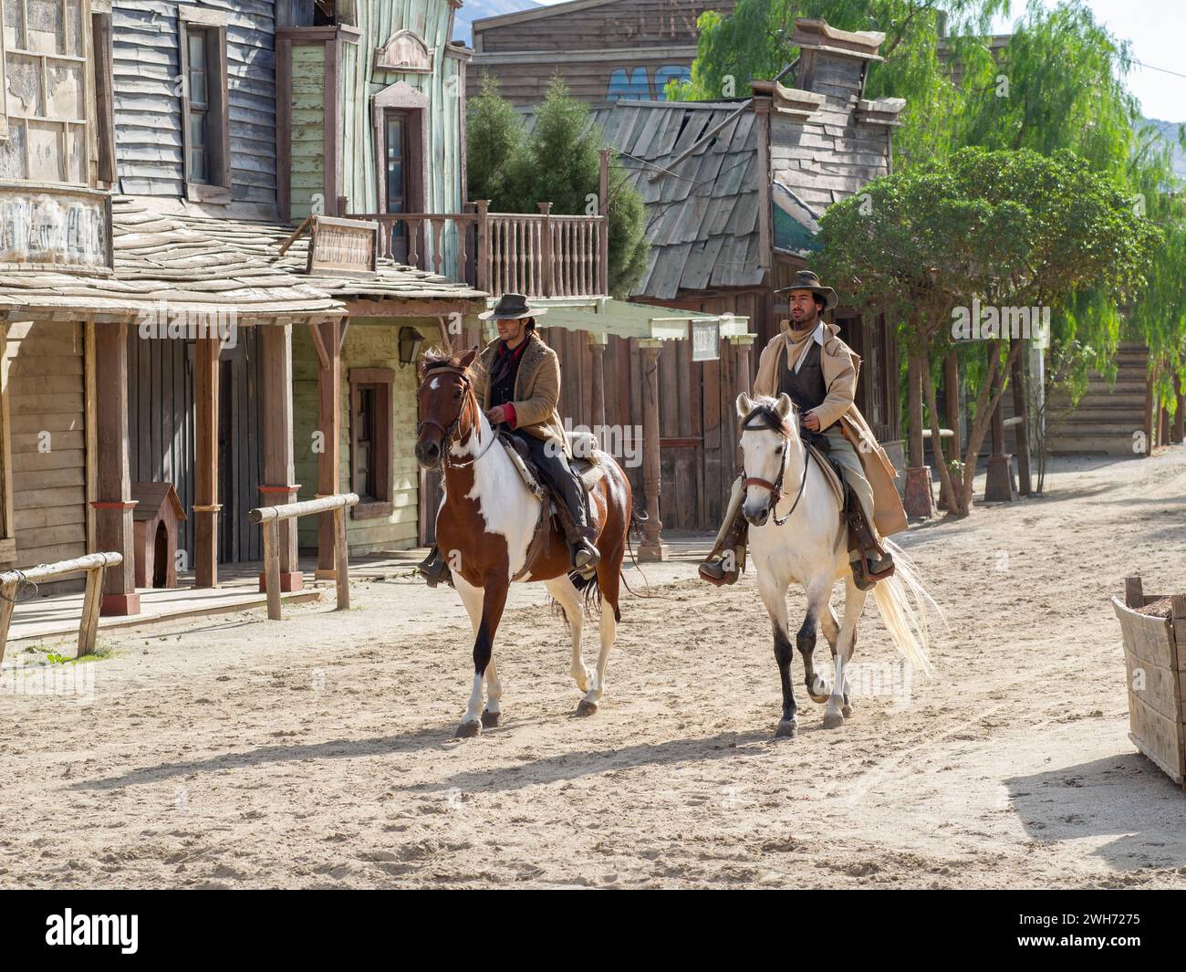 Western re enactment location hi-res stock photography and images - Alamy