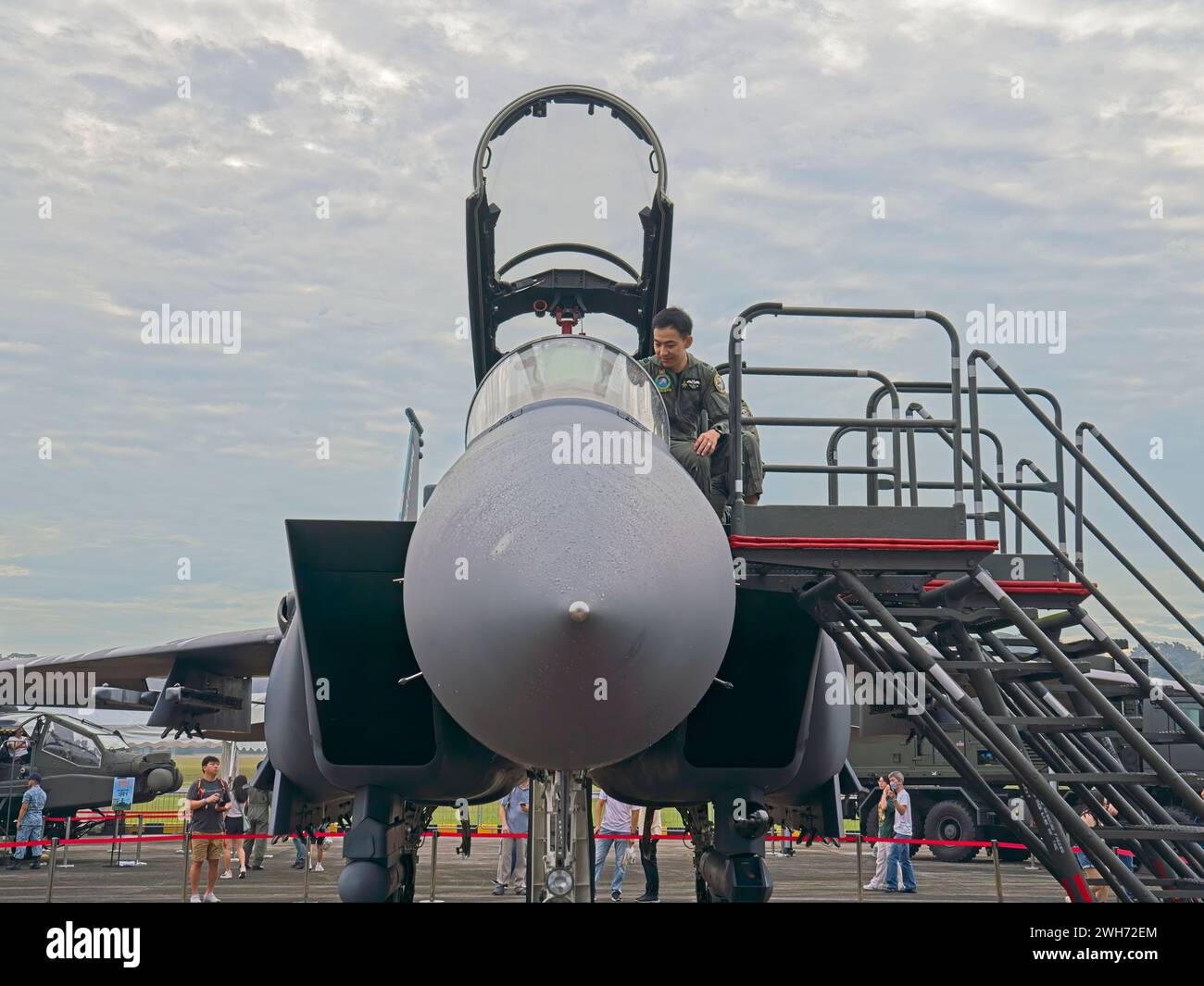 RSAF F-15SG at the Open House 2024 Stock Photo - Alamy