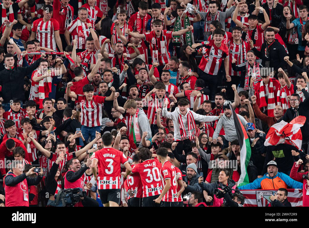 Copa del Rey Quarter Final match between Athletic Club and FC Barcelona ...