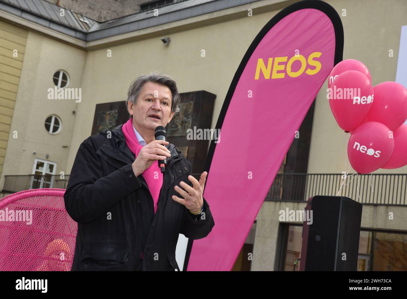 Helmut Brandstätter, EU Spitzenkanditat, NEOS, Gemeinderatswahl, Wahl ...