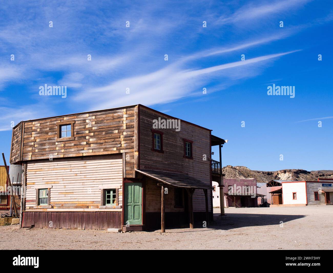Western re enactment location hi-res stock photography and images - Alamy