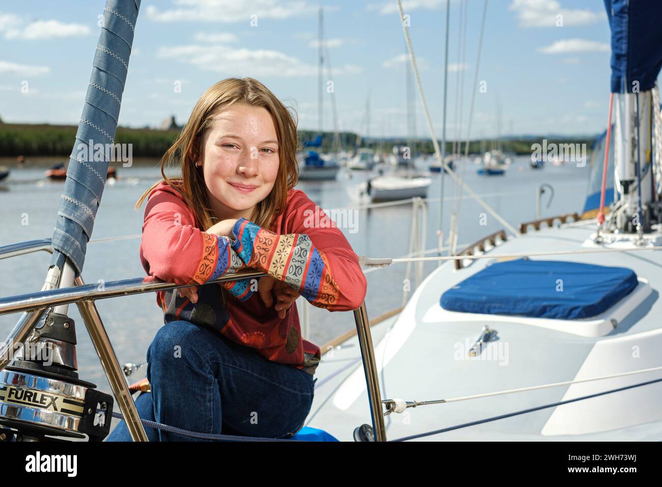 Katie McCabe aged 14 is the youngest person to sail single-handedly ...