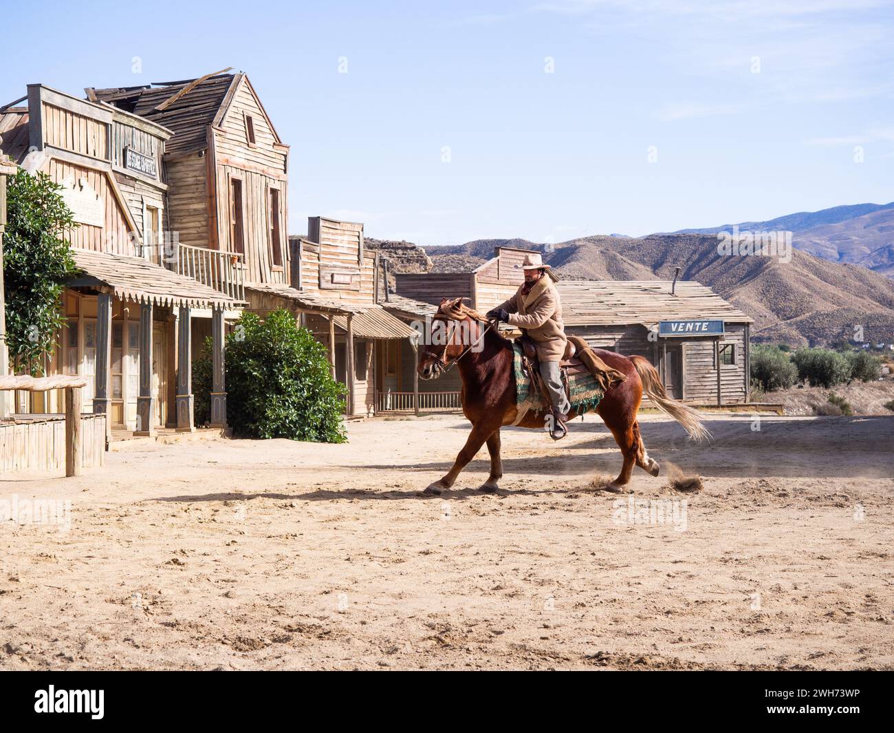 Western re enactment location hi-res stock photography and images - Alamy