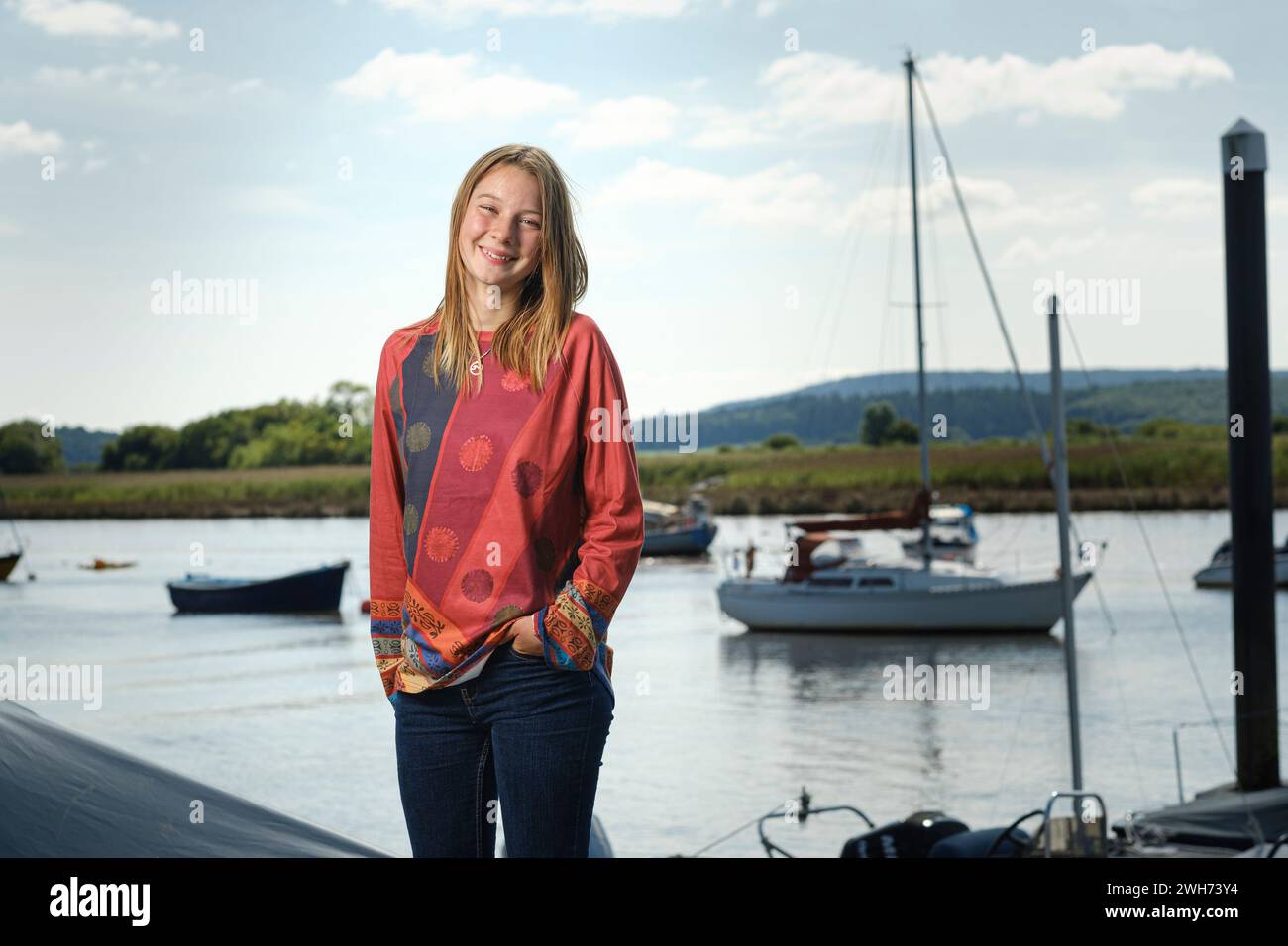 Katie McCabe aged 14 is the youngest person to sail single-handedly ...