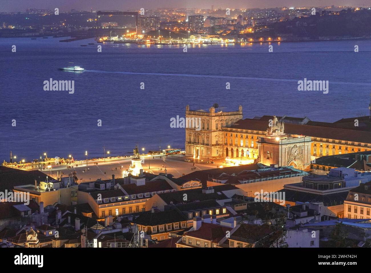 Portugal, Lisbon, Praca do Comercio - Commerce Square, Praca do ...