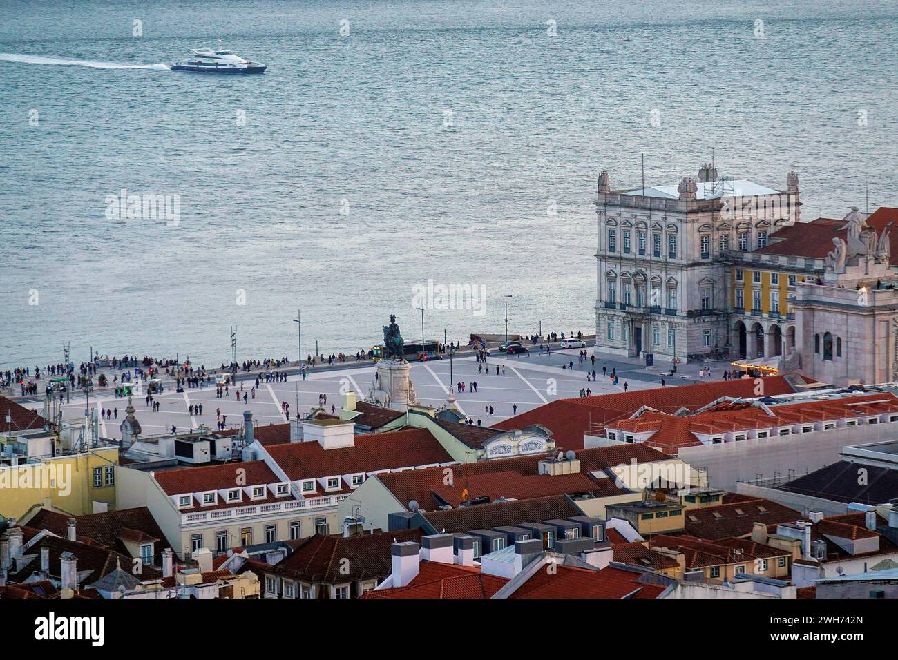Portugal, Lisbon, Praca do Comercio - Commerce Square, Praca do ...