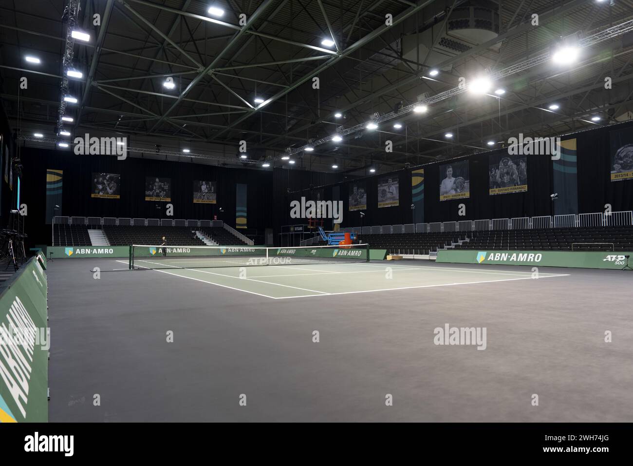 ROTTERDAM - Preparations for the fiftieth edition of the ABN AMRO ...