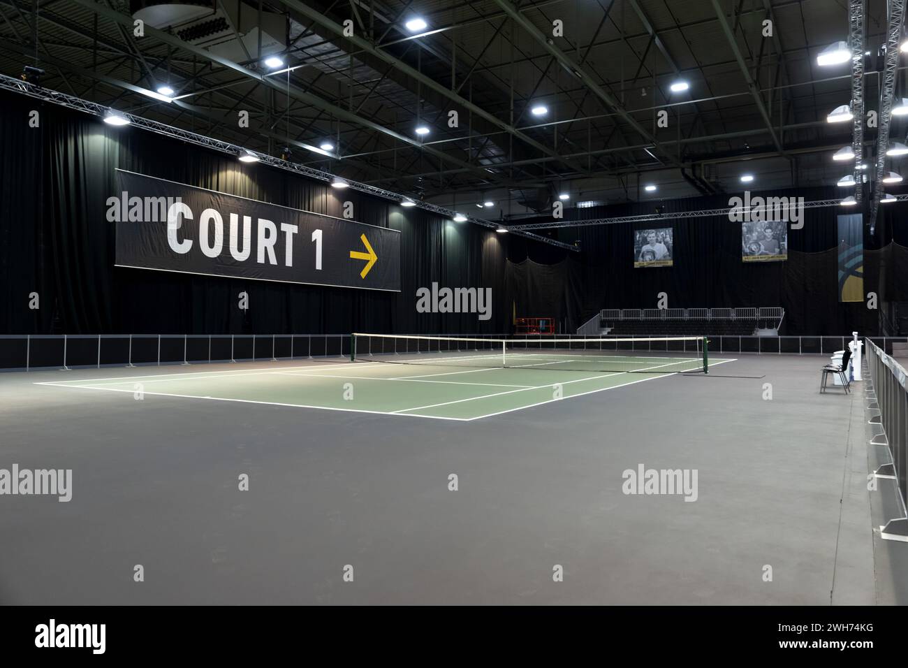 ROTTERDAM - Preparations for the fiftieth edition of the ABN AMRO ...