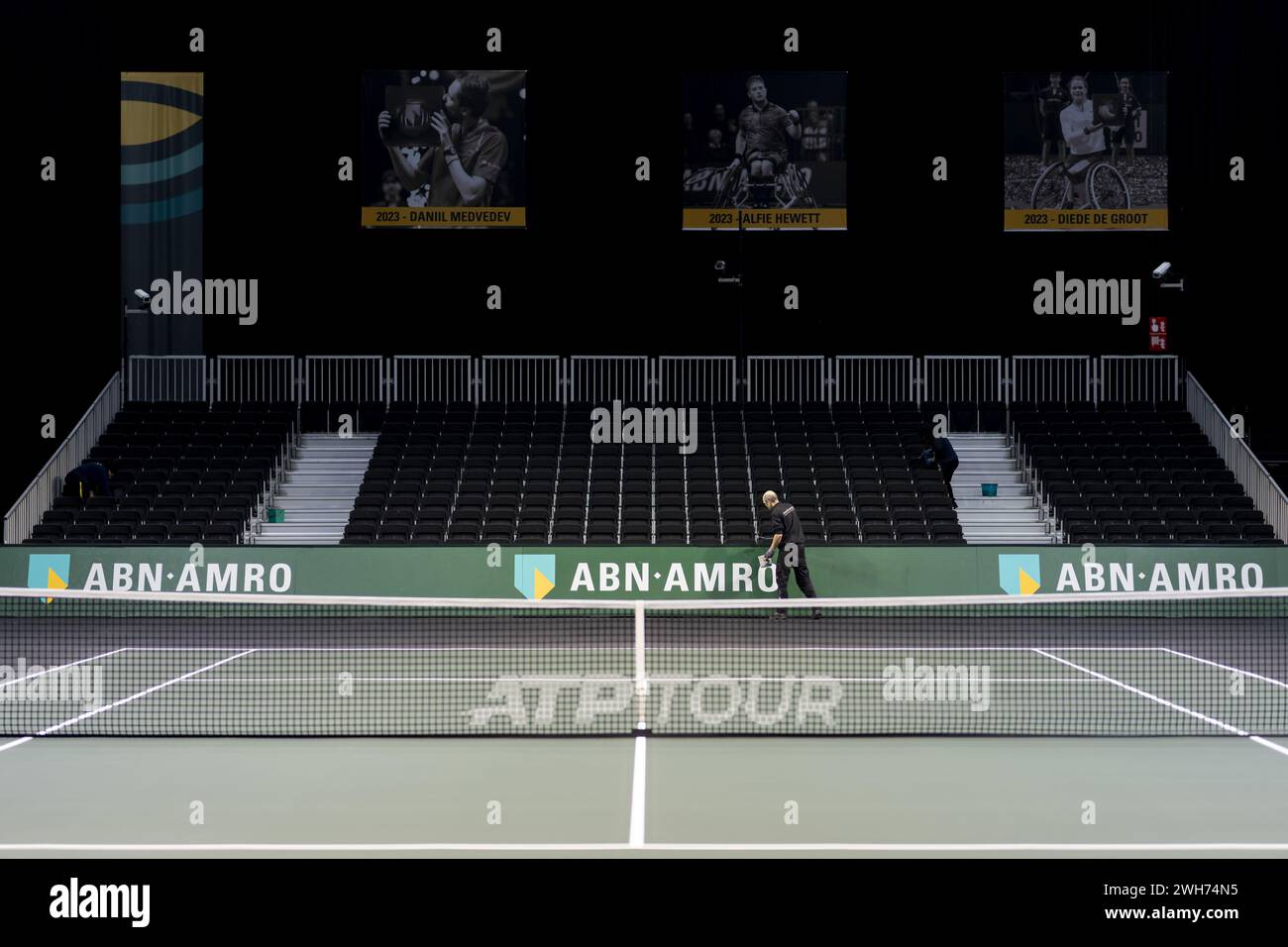 ROTTERDAM - Preparations for the fiftieth edition of the ABN AMRO ...