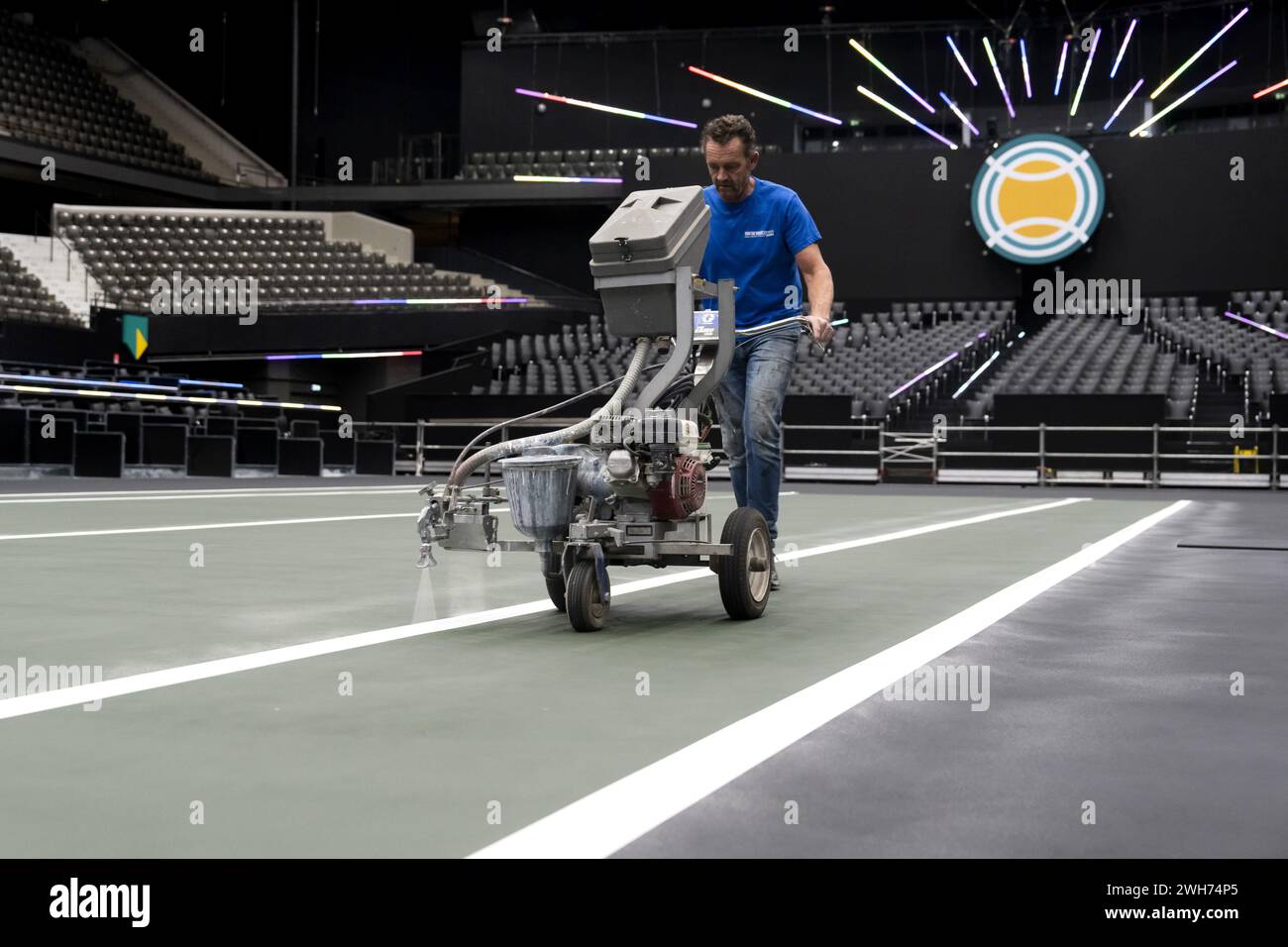ROTTERDAM - Preparations for the fiftieth edition of the ABN AMRO ...
