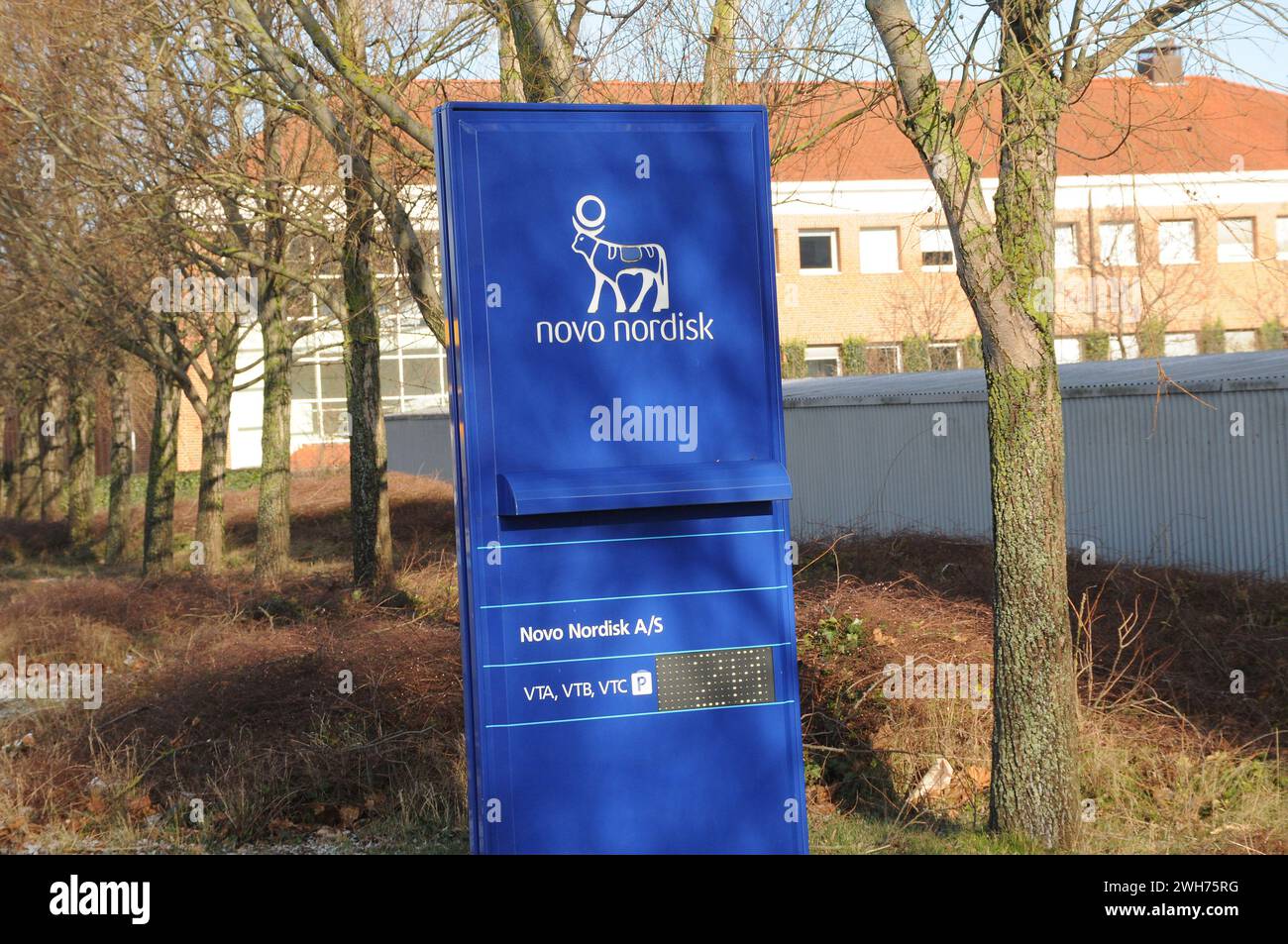 Copenhagen, Denmark /08 February 2024/ Novo Nordisk medicine firm ...