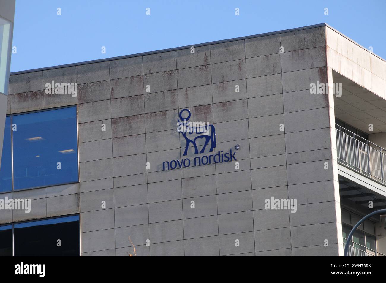 Copenhagen, Denmark /08 February 2024/ Novo Nordisk medicine firm ...