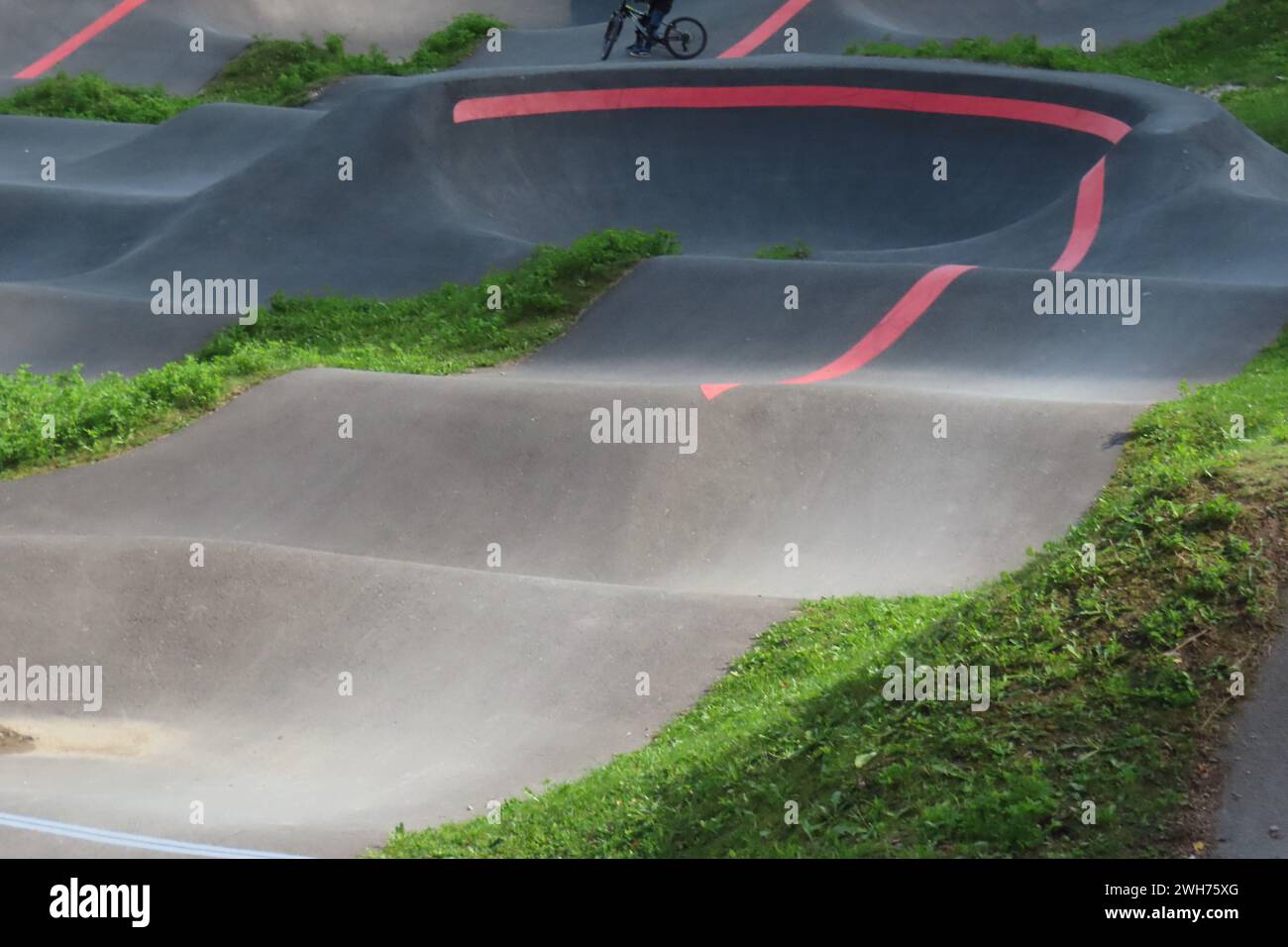Pump track park hi-res stock photography and images - Alamy