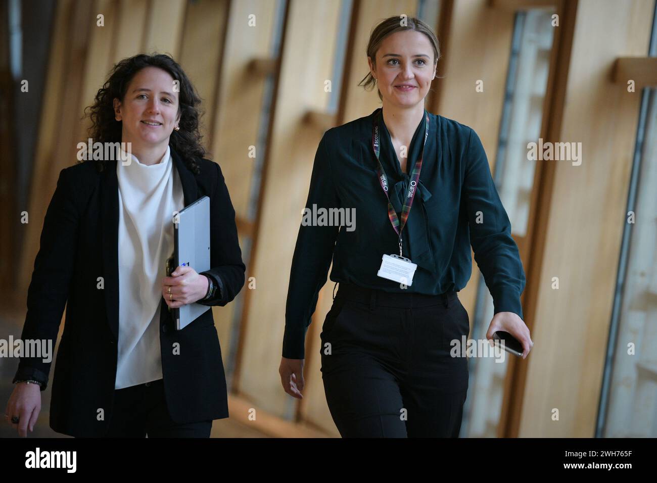Edinburgh Scotland, UK 08 February 2024. Cabinet Secretary for Rural ...