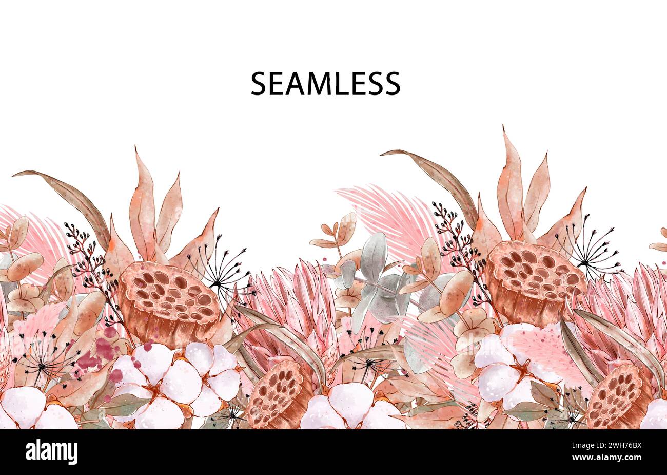 Botanical wedding border hi-res stock photography and images - Alamy