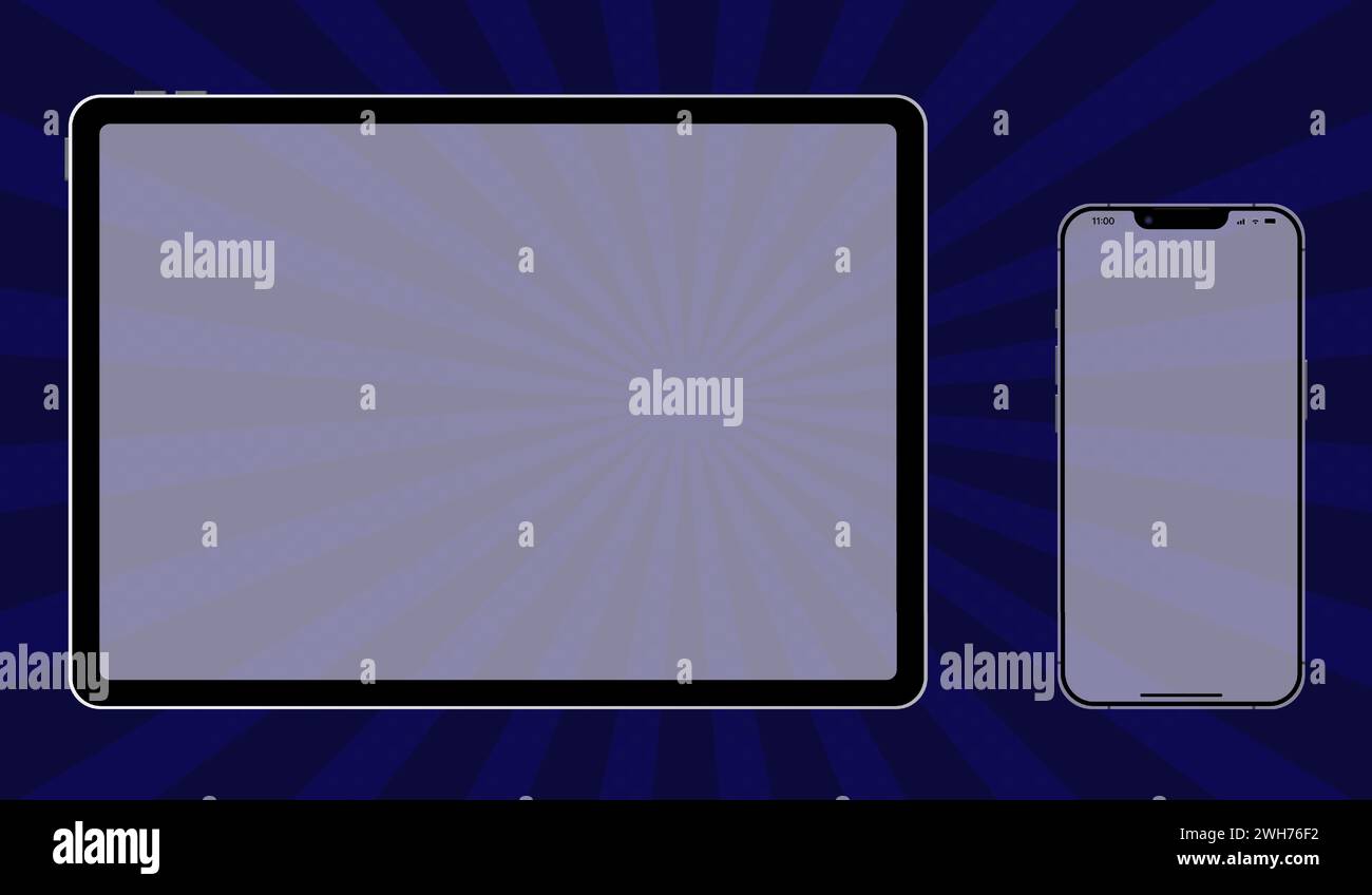 Apple iPad and iphone 13. Ipad Mini, Air, Pro 2021. Screen ipad front ...