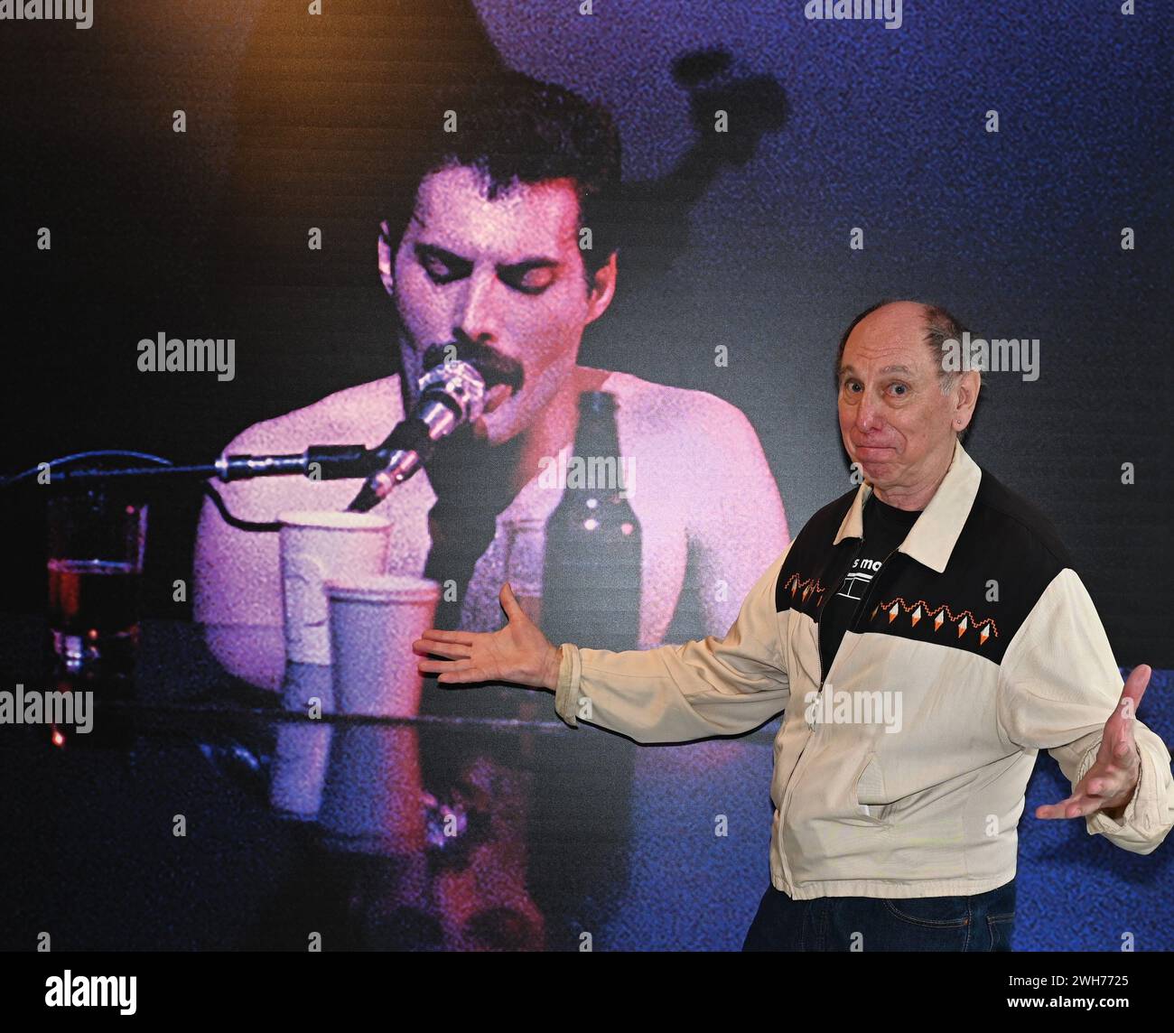 Milan, . 08th Feb, 2024. Milan, Italy QUEEN UNSEEN exhibition of Peter ...