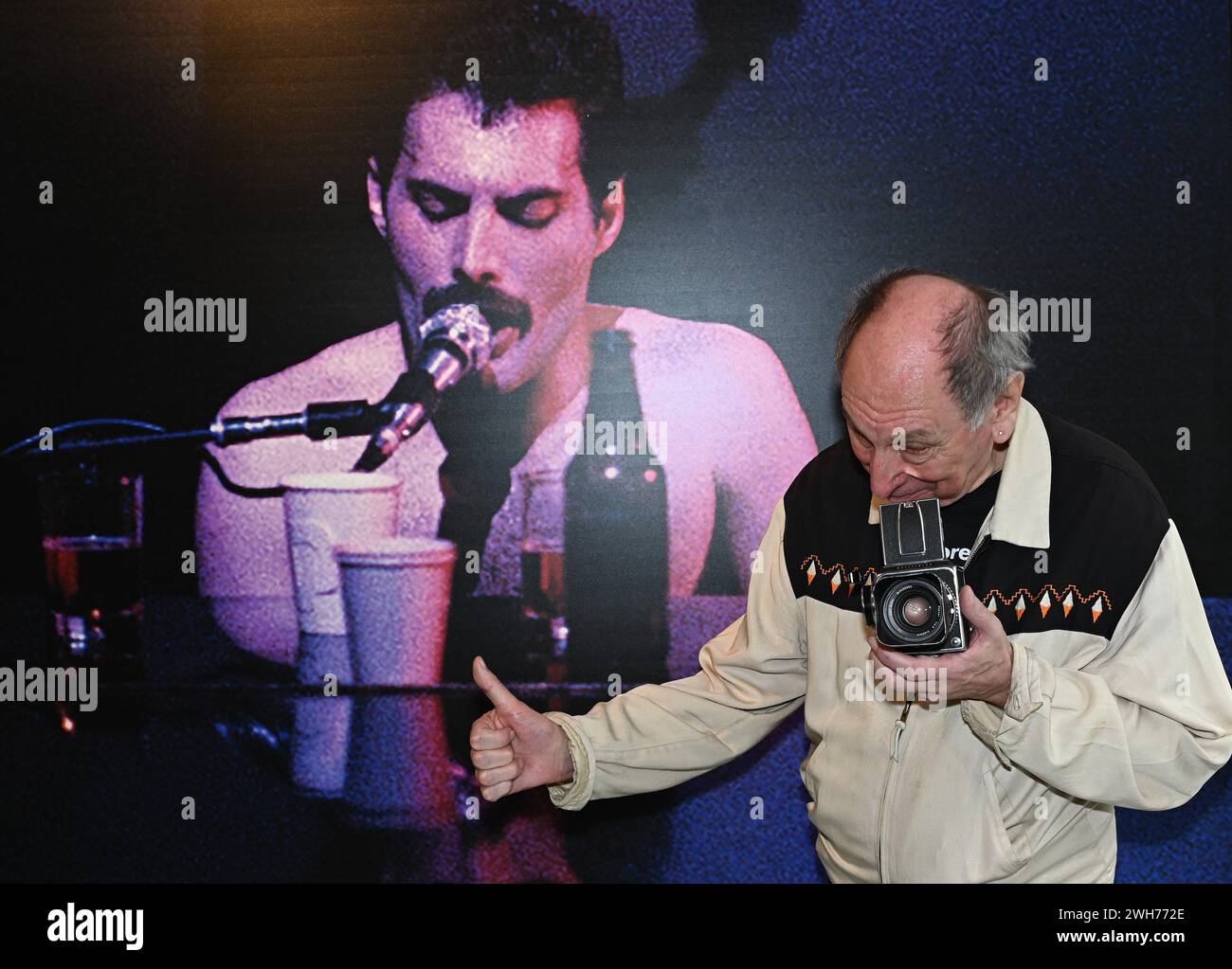 Milan, . 08th Feb, 2024. Milan, Italy QUEEN UNSEEN exhibition of Peter ...