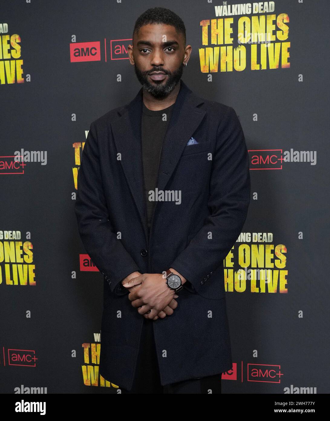 Los Angeles, USA. 07th Feb, 2024. Craig Tate arrives at the THE WALKING ...