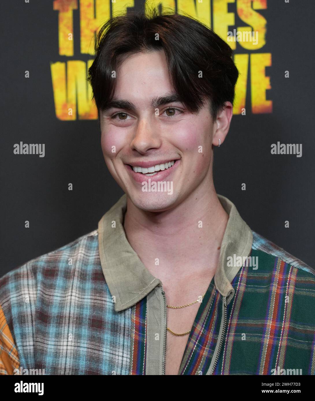 Los Angeles, USA. 07th Feb, 2024. Austin Molino arrives at the THE ...