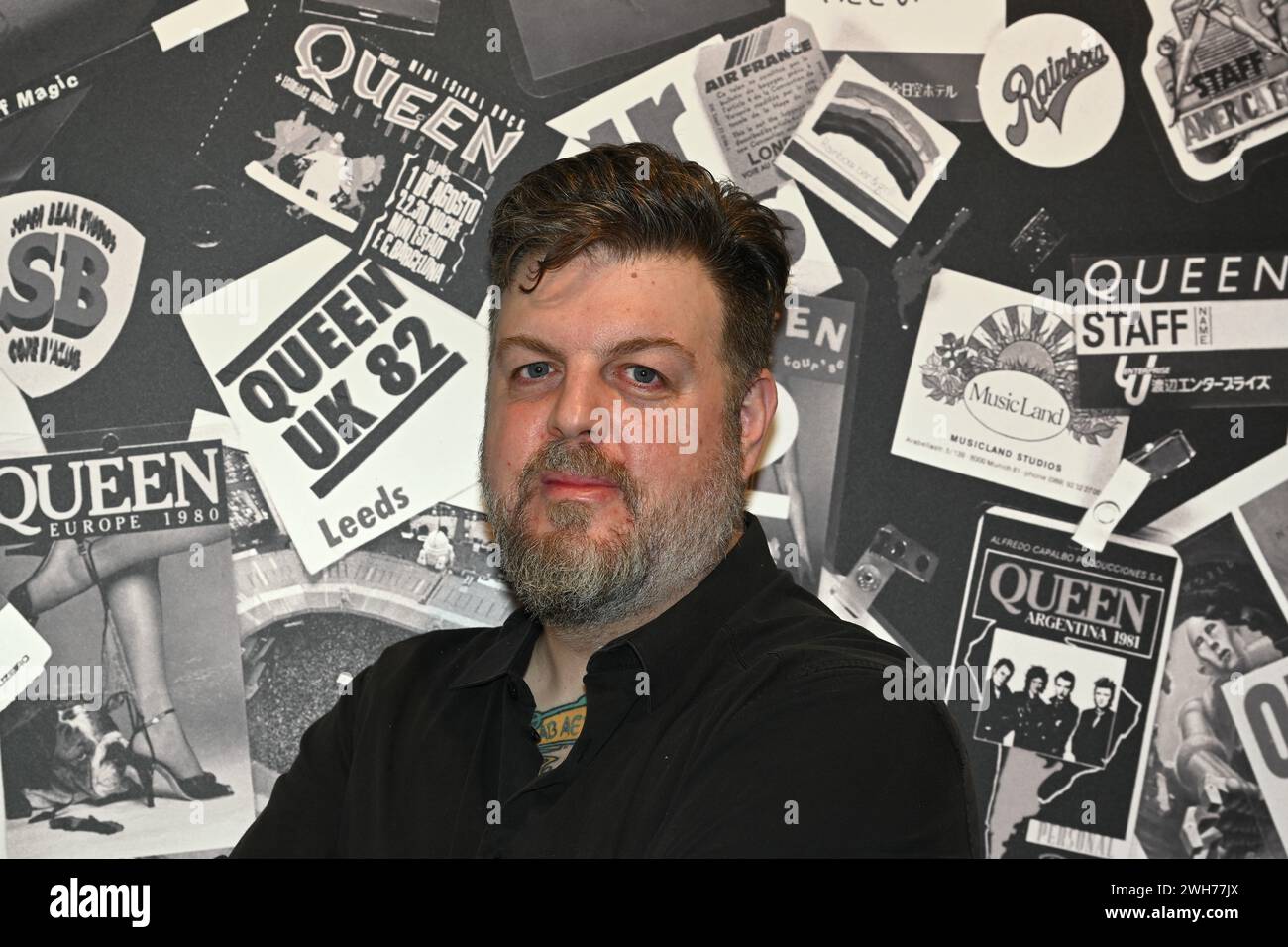 Milan, . 08th Feb, 2024. Milan, Italy QUEEN UNSEEN show by Peter Hince ...