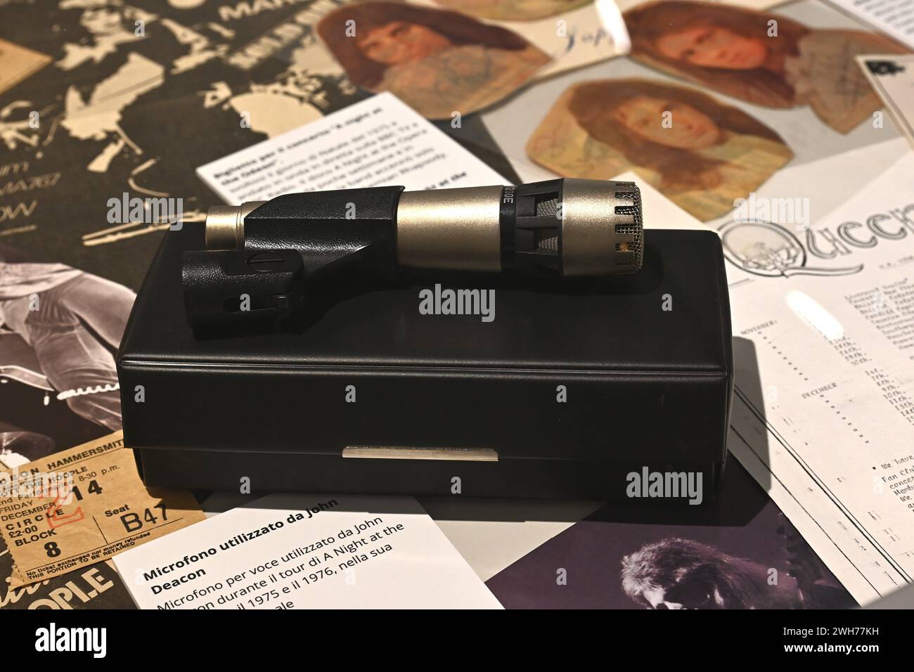 Milan, . 08th Feb, 2024. Milan, Italy QUEEN UNSEEN exhibition by Peter ...