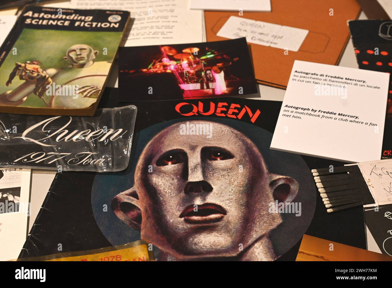 Milan, . 08th Feb, 2024. Milan, Italy QUEEN UNSEEN exhibition by Peter ...