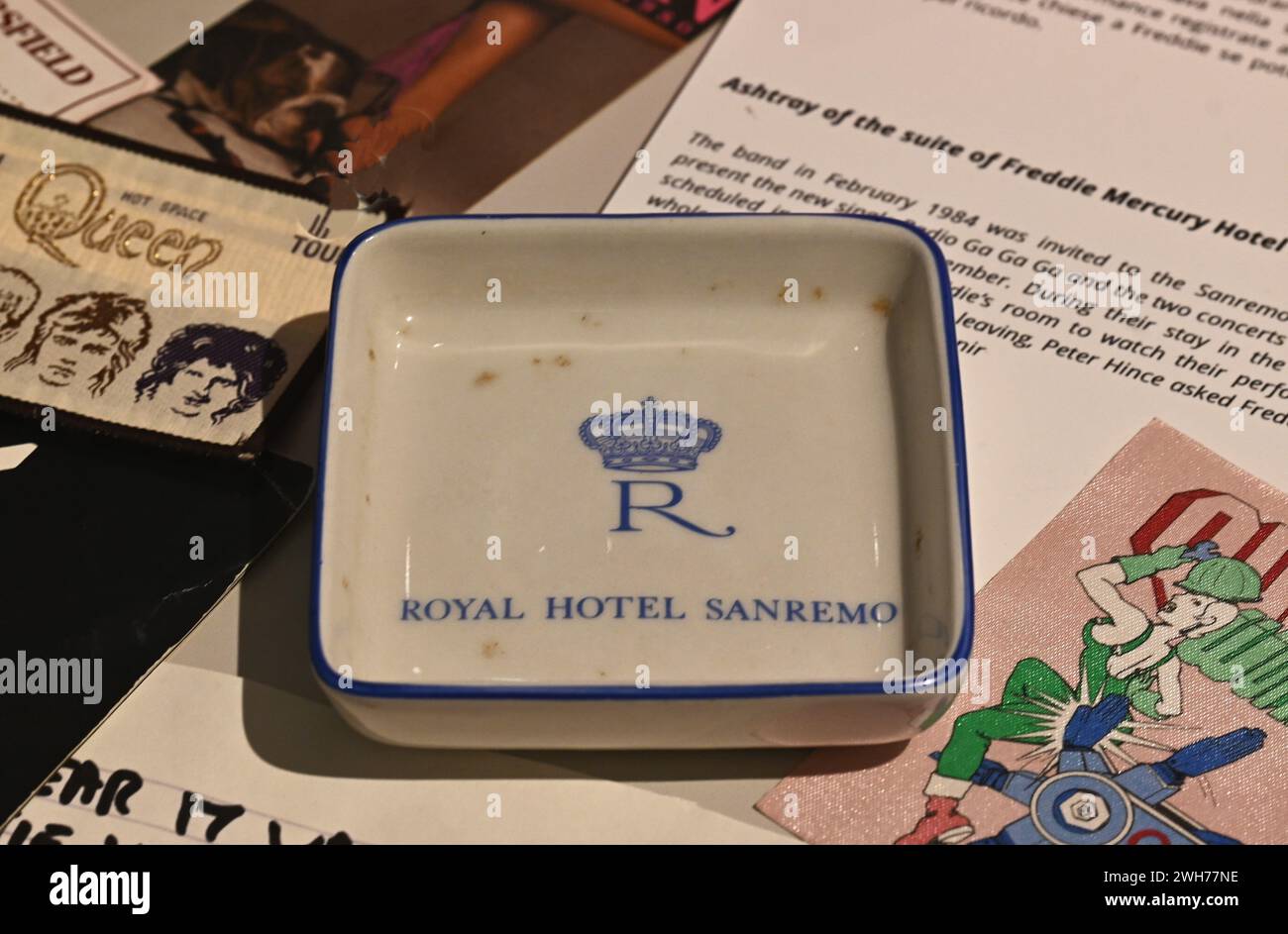 Milan, . 08th Feb, 2024. Milan, Italy QUEEN UNSEEN exhibition by Peter ...