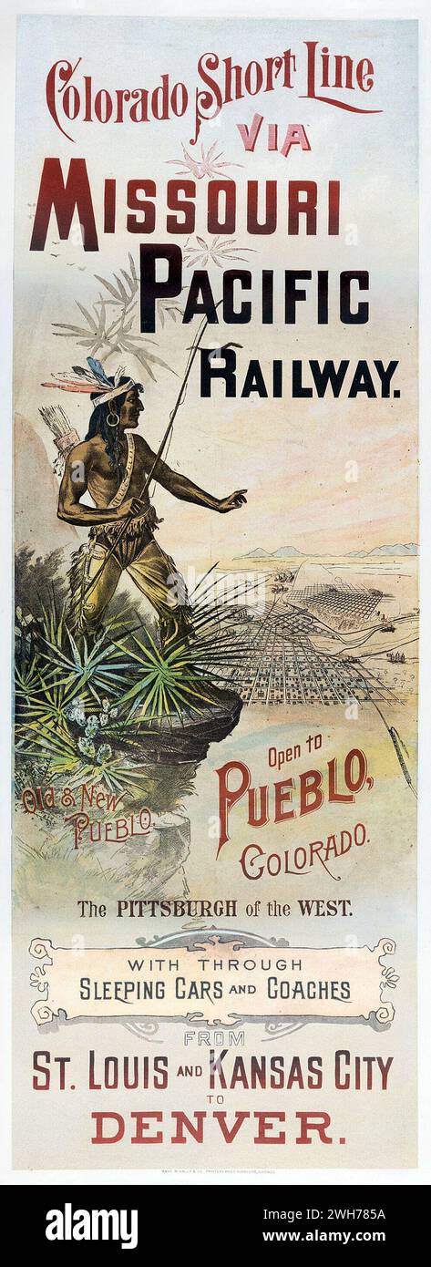 Kansas pacific railway hi-res stock photography and images - Alamy